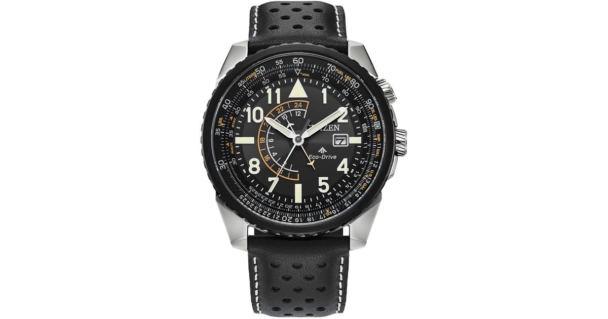 Citizen Eco-drive Promaster Air Nighthawk Watch in Black for Men | Lyst