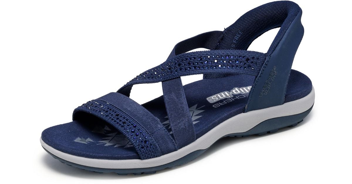 Skechers Reggae Slim in Blue | Lyst