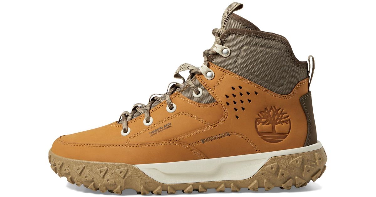 Timberland S Greenstride Motion 6 Mid Leather in Brown for Men | Lyst
