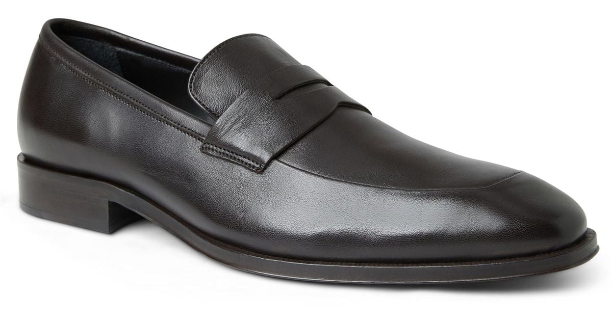 Bruno Magli Maioco Penny Loafer in Black for Men | Lyst