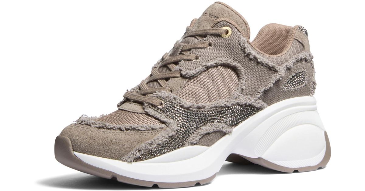 Michael Kors Zuma Trainer in White | Lyst