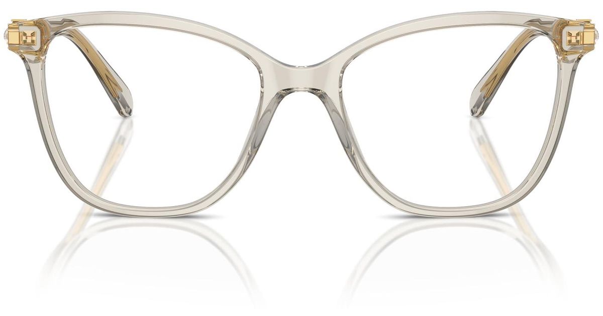 Swarovski Sk2020f Low Bridge Fit Prescription Eyewear Frames in Black ...