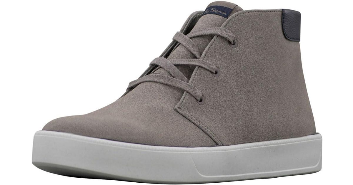Ben Sherman Sutton Chukka Boot in Gray for Men | Lyst