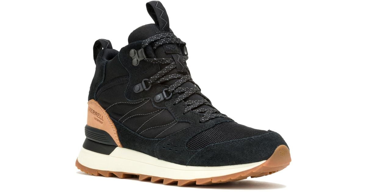 Merrell Alpine 83 Sneaker Recraft Mid Waterproof Boots, Leather/Mesh ...