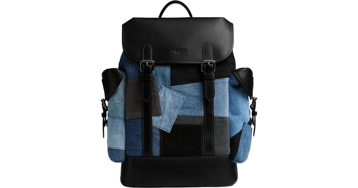 COACH Hitch Backpack in Black for Men | Lyst