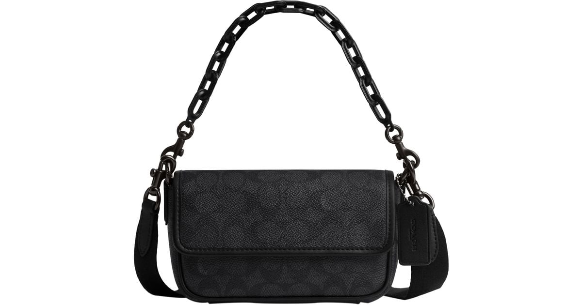 COACH Charter Crossbody in Black for Men | Lyst