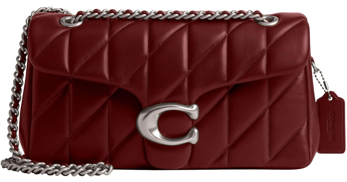 COACH Tabby Shoulder Bag 26 in Red | Lyst