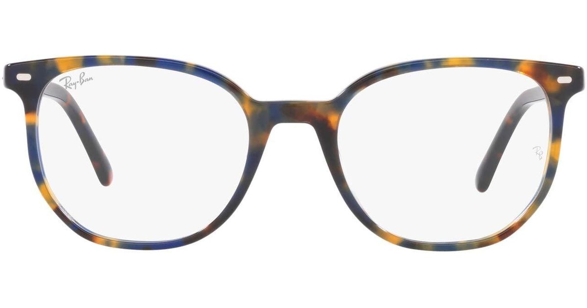 Ray-Ban Rx5397f Elliot Low Bridge Fit Round Prescription Eyewear Frames ...