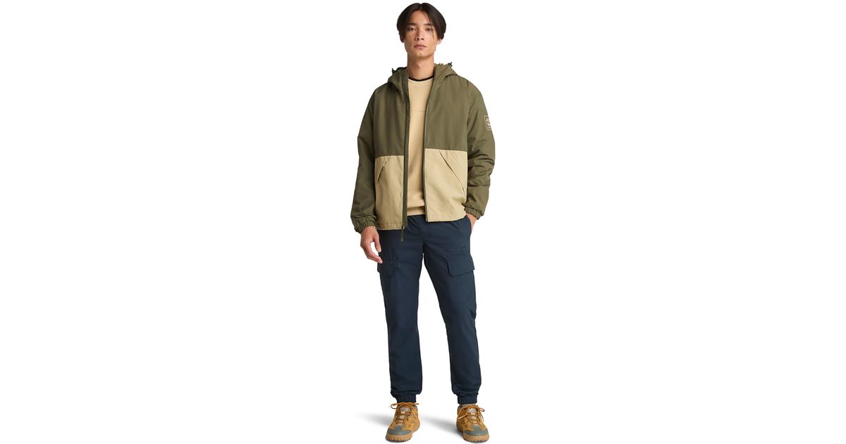 Timberland Ravine Waterproof Shell Jacket in Blue for Men | Lyst