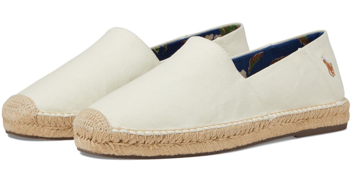 Polo Ralph Lauren Cevio Slip Cream 15 D in White for Men | Lyst