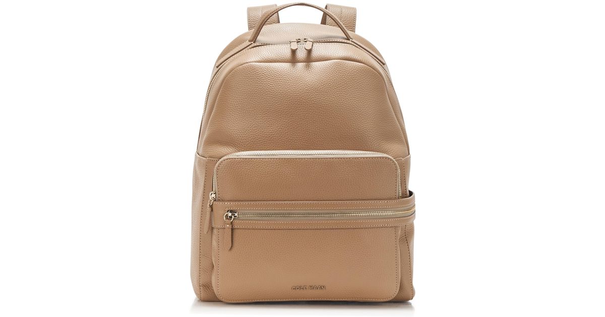 Cole Haan Davis Backpack in Natural | Lyst
