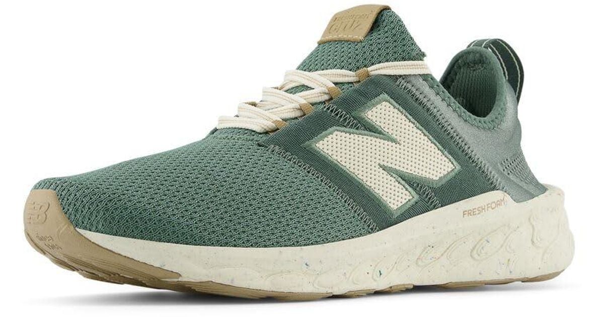New Balance Fresh Foam X Cruz Artisan V3 Running Shoe in Green for Men ...