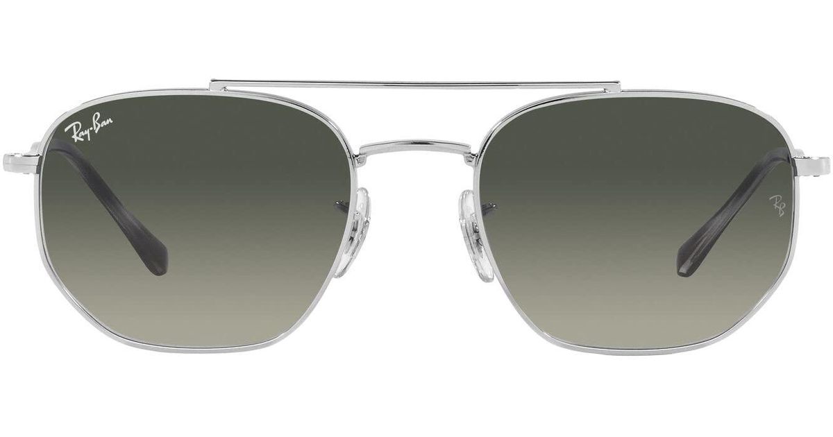Ray-Ban Rb3707 Square Sunglasses in Black for Men | Lyst UK