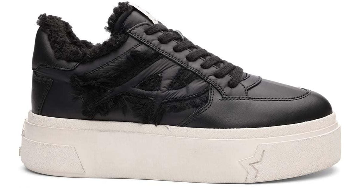 Ash Sailor Faux Fur Lined Platform Sneaker-stylish High-top Shoes With ...