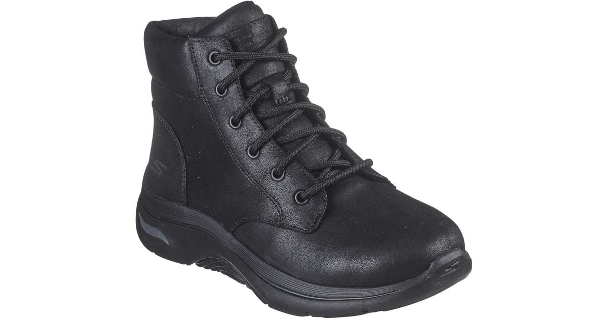 Skechers Onthego Go Walk Arch Fit 2.0 Mountain View in Black | Lyst