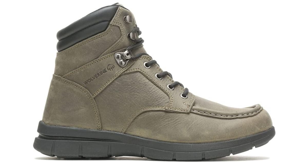 Wolverine Karlin Moc Toe Construction Boot in Brown for Men | Lyst