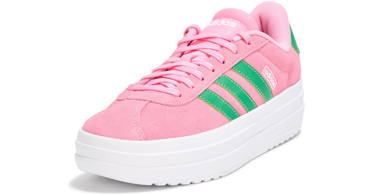 adidas Vl Court Bold Sneaker in Pink | Lyst