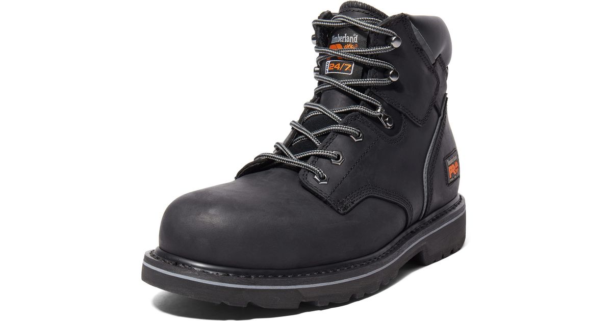 Timberland Pit Boss 6 Inch Steel Safety Toe Industrial Work Boot in ...