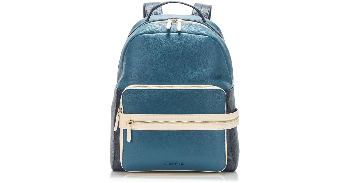 Cole Haan Davis Backpack in Blue | Lyst