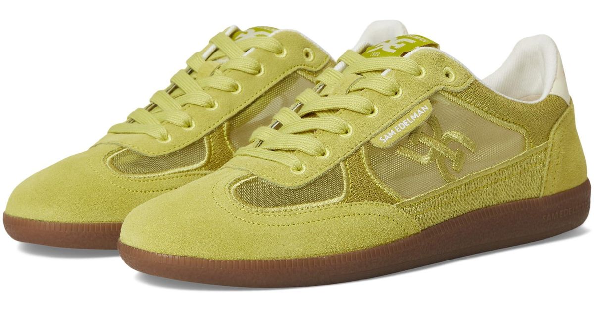 Sam Edelman Kyla Shoes, Leather/Synthetic in Yellow | Lyst