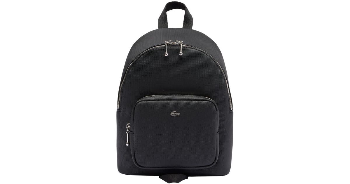Lacoste Daily City Backpack in Black | Lyst