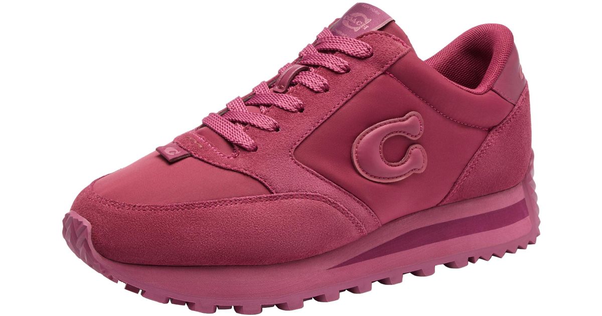COACH Runner Sneaker in Red | Lyst