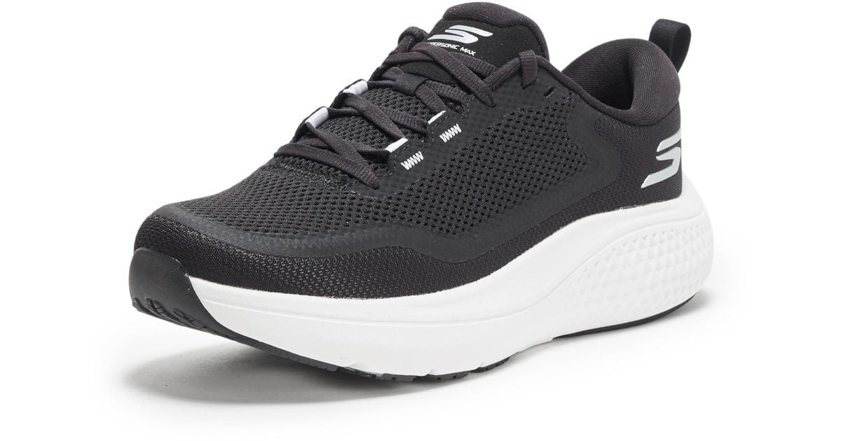 Skechers Go Run Supersonic Max in Black | Lyst