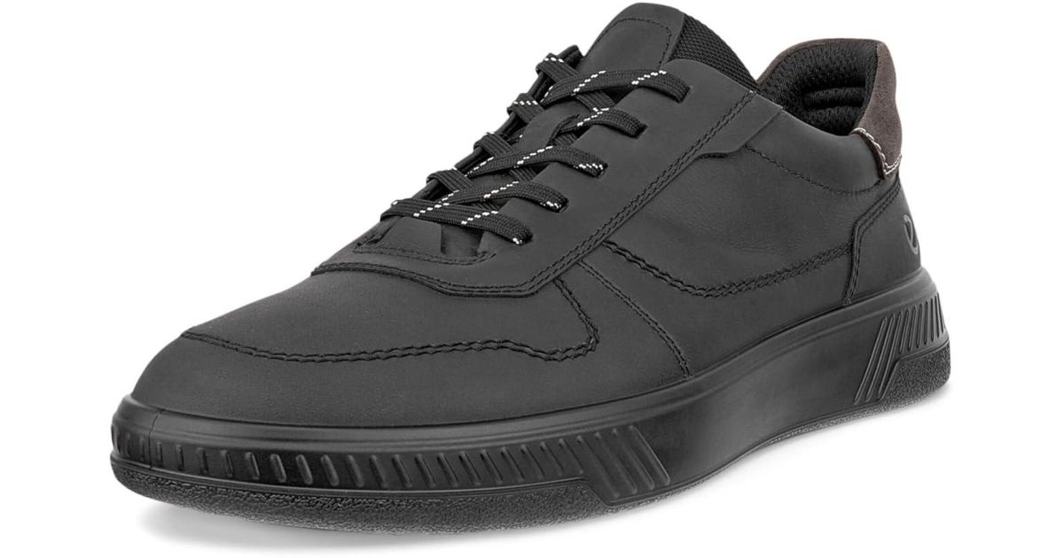 Ecco Move Casual Lace Up Sneaker in Black for Men | Lyst UK