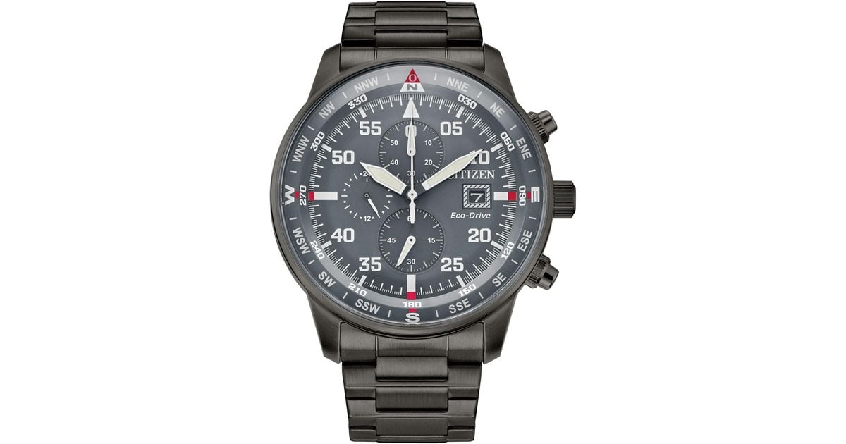 Citizen Eco-drive Sport Casual Brycen Weekender Chronograph Gray ...