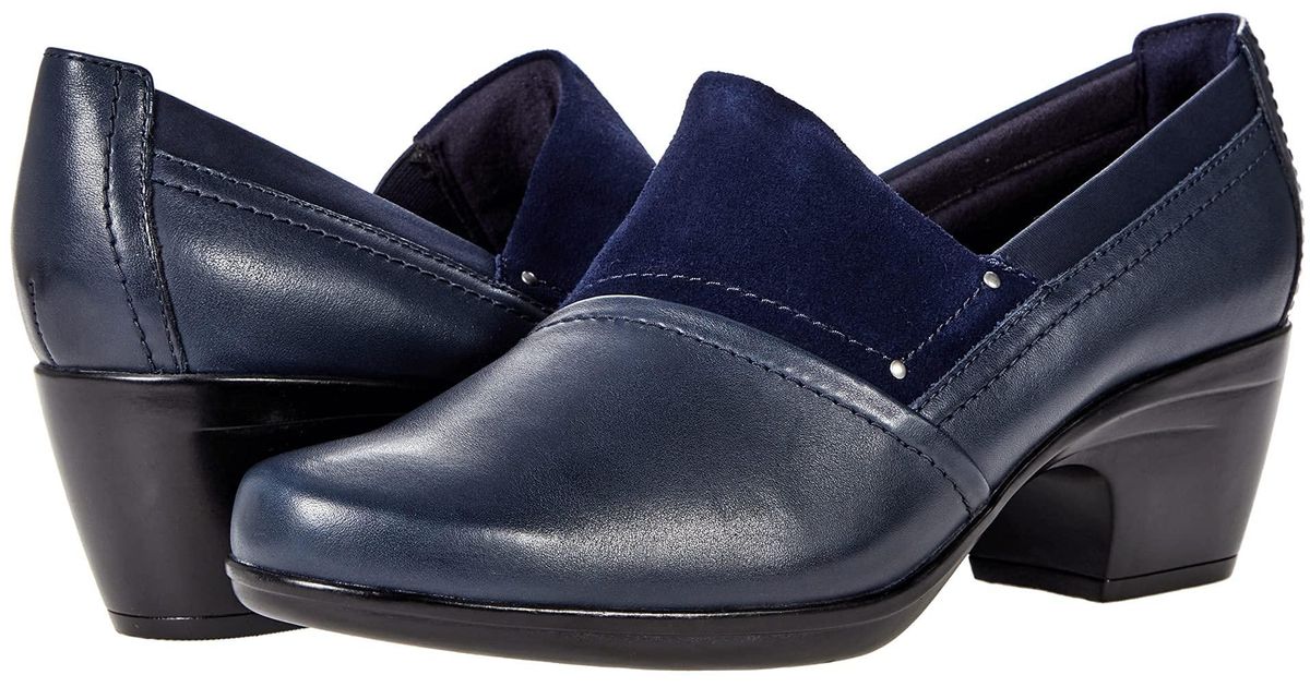 Clarks Emily Step Shoes 9 D in Blue | Lyst