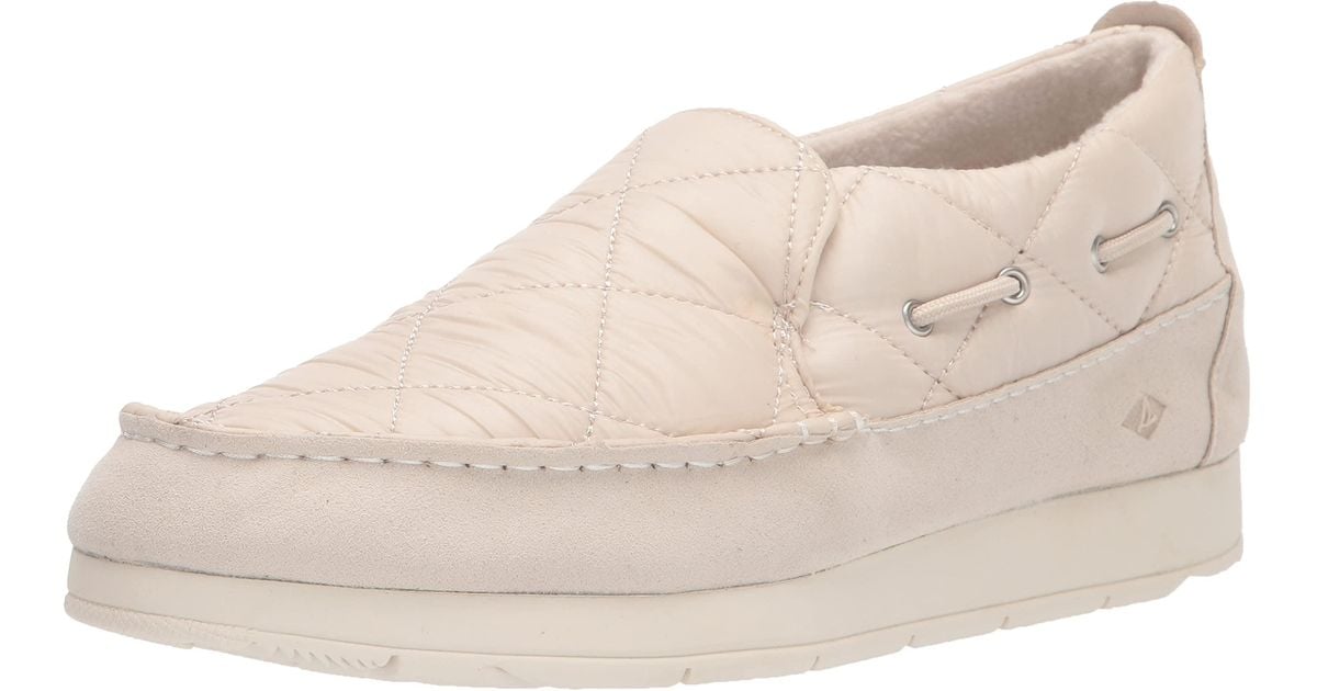 Sperry Top-Sider Synthetic Moc Sider Moccasin in White - Save 41% - Lyst