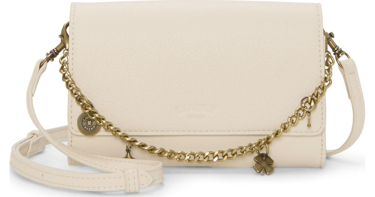 Lucky Brand Kody Charm Crossbody in Black | Lyst