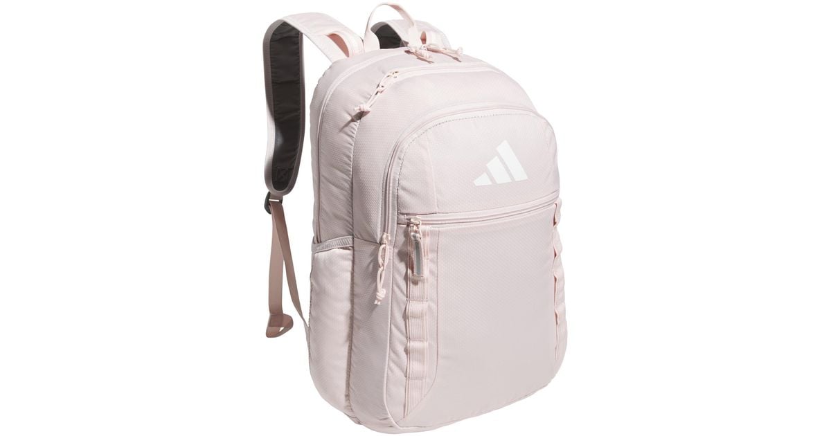 adidas Excel Laptop Durable Large Athletic Gym Backpack Bag in Pink | Lyst