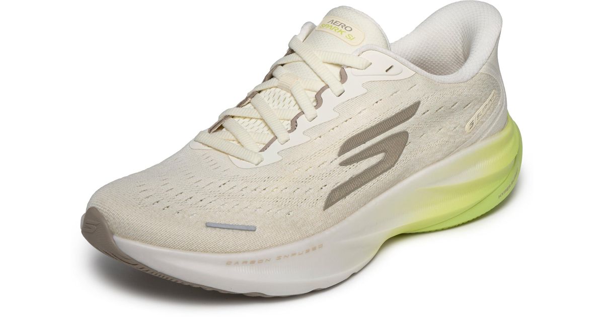 Skechers Aero Spark Hands Free Slip-ins Running Shoe in White for Men ...
