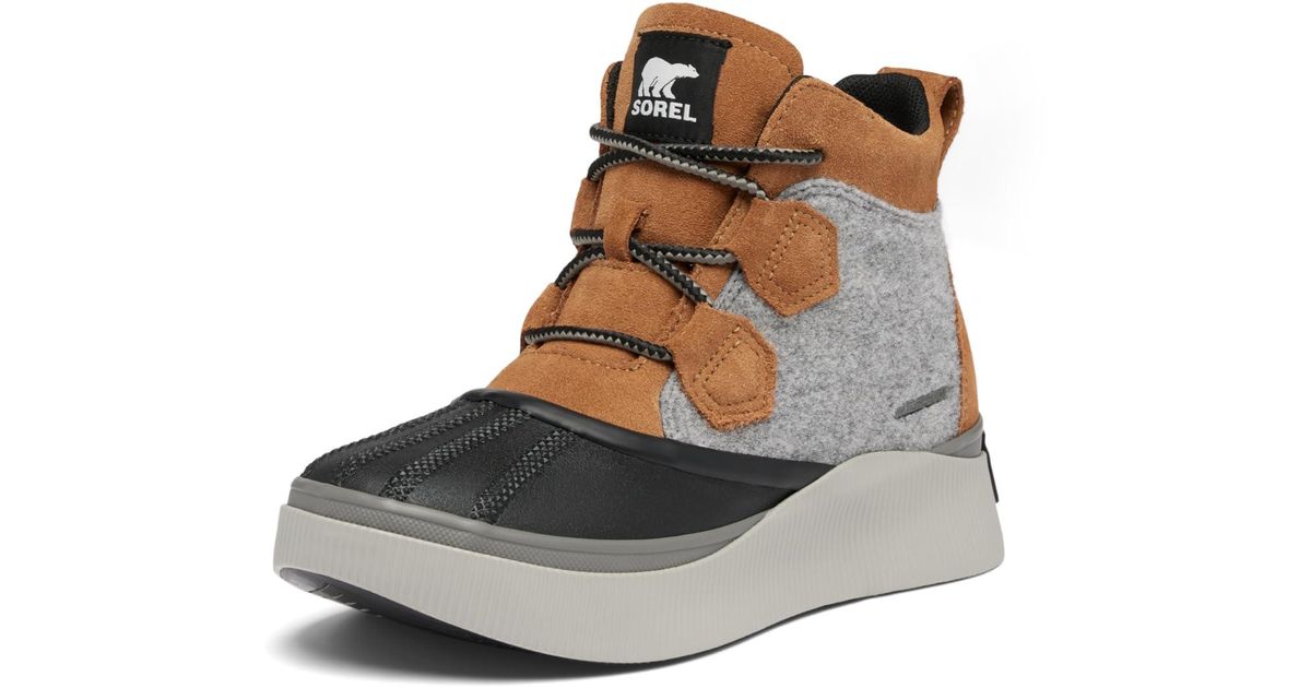 Sorel Women's Out N About Lv Classic Waterproof Boot - Taffy, Dove - 10 ...