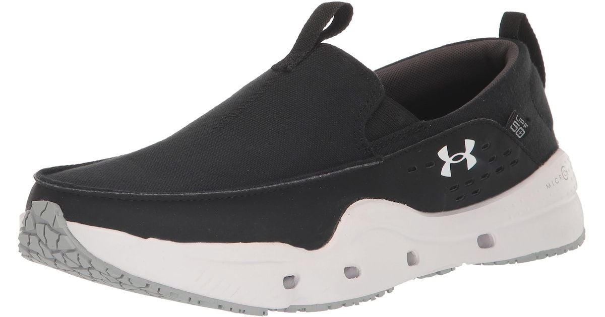 Under Armour Micro G Kilchis Slip Recover in Black for Men | Lyst