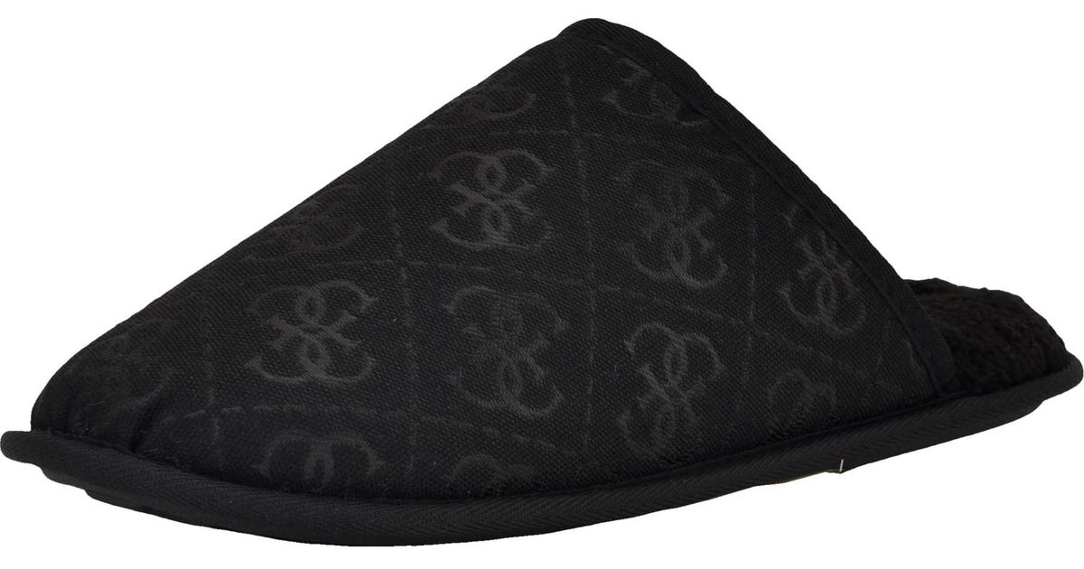 Guess Xellen Slipper in Black for Men | Lyst UK