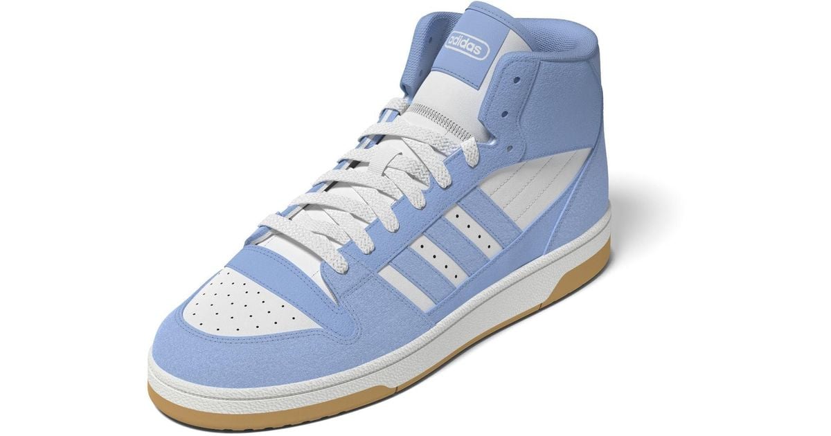 adidas Turnaround Mid Top Basketball Sneaker in Blue for Men | Lyst