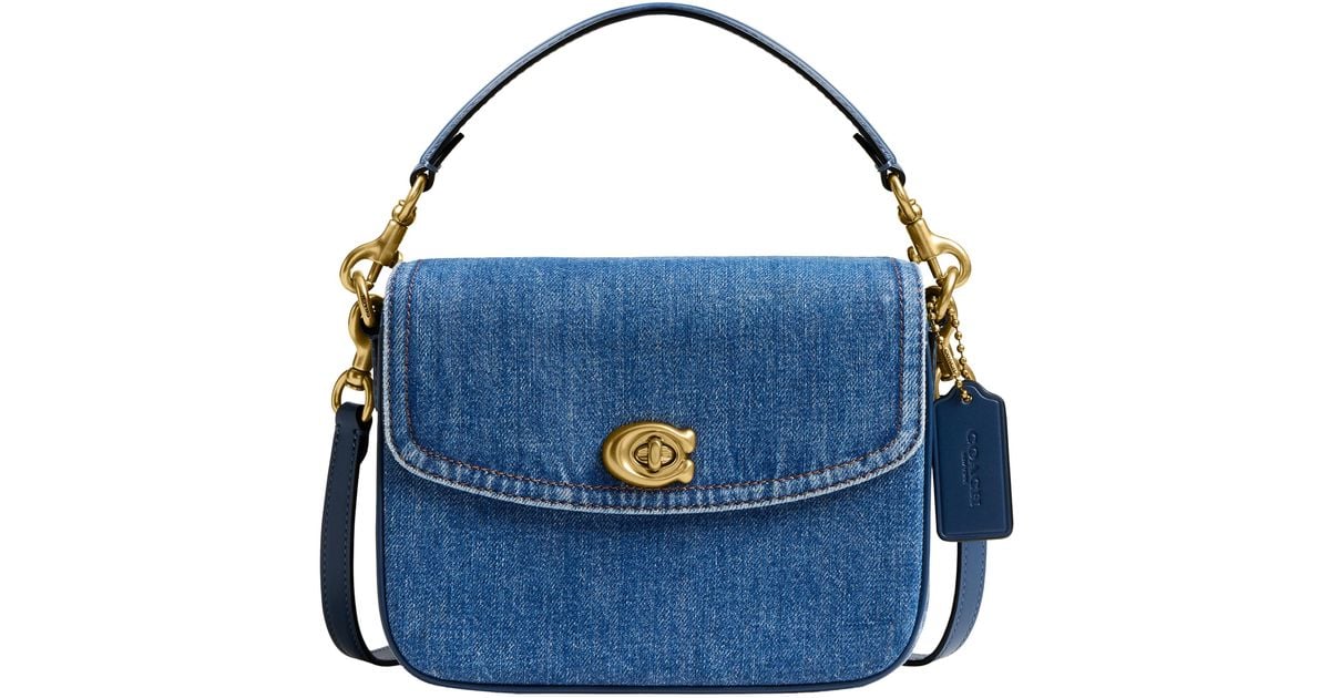 COACH Cassie Crossbody 19 in Blue | Lyst