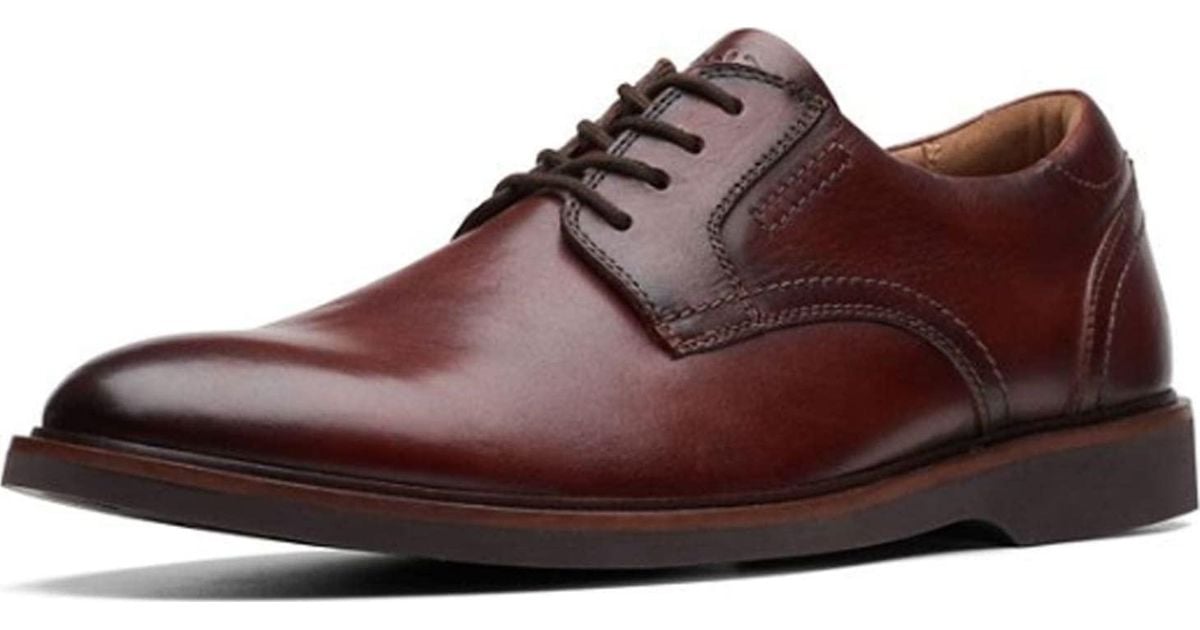 Clarks Malwood Lace Oxford in Brown for Men | Lyst