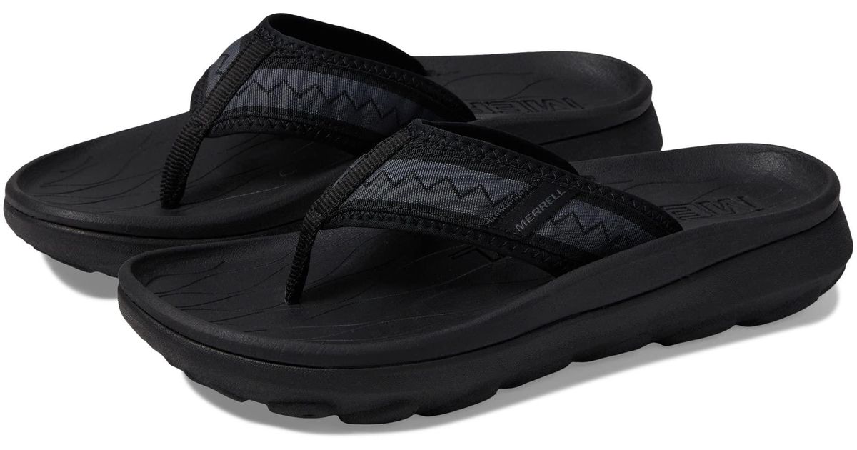 Merrell Hut Ultra Flip (/) Shoes in Black | Lyst