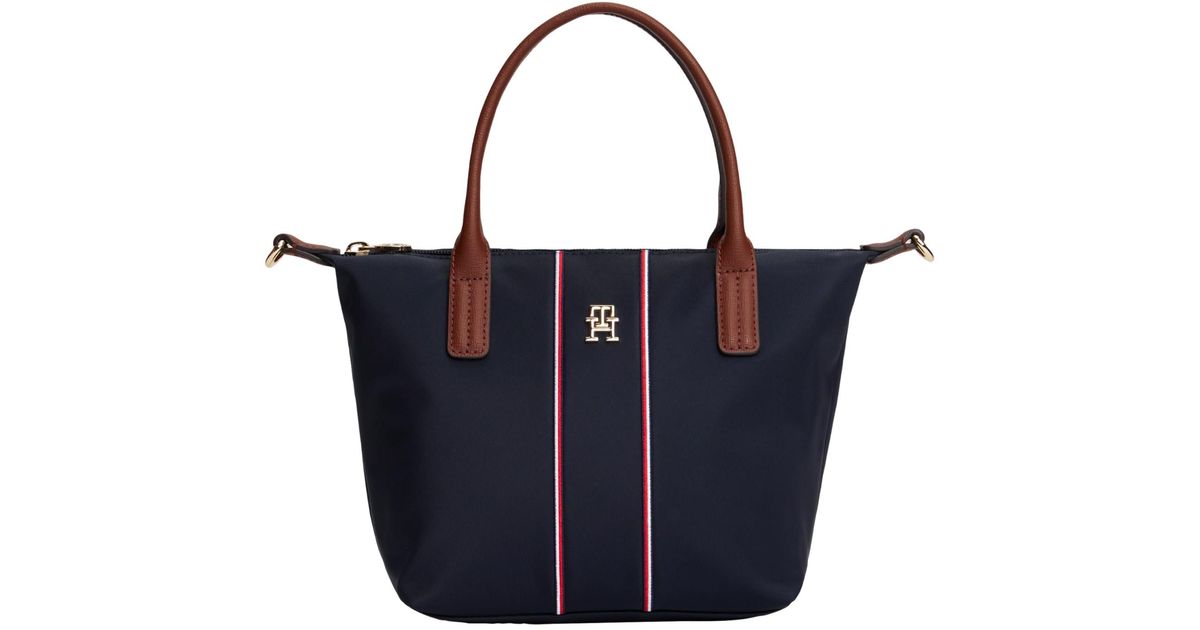 Tommy Hilfiger S Popette Mini Tote in Blue | Lyst