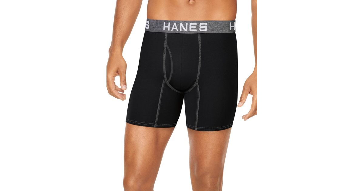 Hanes Ultimate Comfort Flex Fit Ultra Soft Cotton Modal Blend Boxer