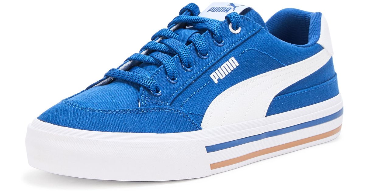 PUMA Court Classic Vulc Shoes Sneaker in Blue for Men | Lyst UK
