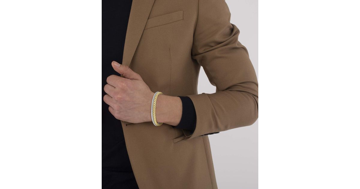 Lacoste O'n'o Jewelry Collection Double Chained Bracelet With A ...
