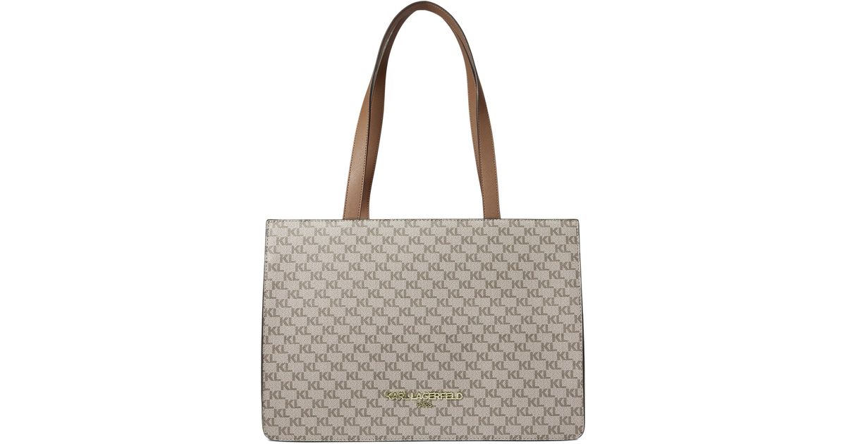 Karl Lagerfeld Paris Adele Tote in Gray | Lyst