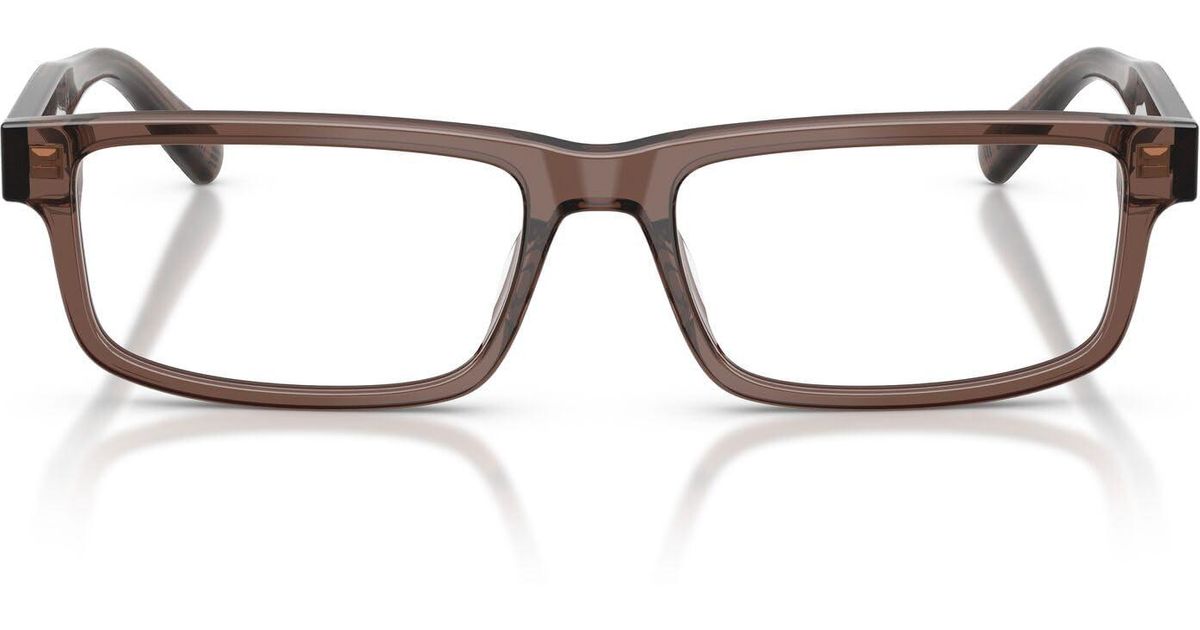 Brooks Brothers Bb2077u Universal Fit Rectangular Prescription Eyewear ...
