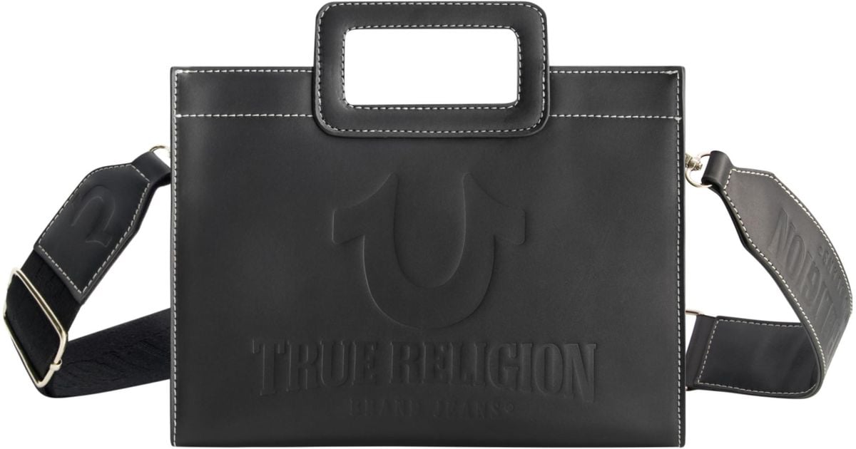 TRUE RELIGION Tote Bag in Black | Lyst
