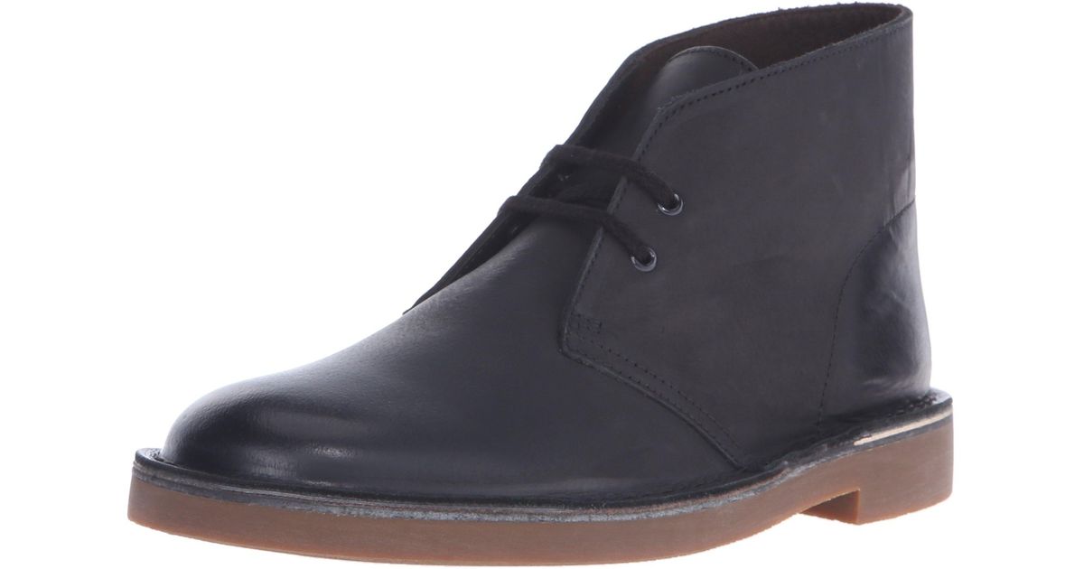 Clarks Bushacre 2 Chukka Boot in Black for Men | Lyst