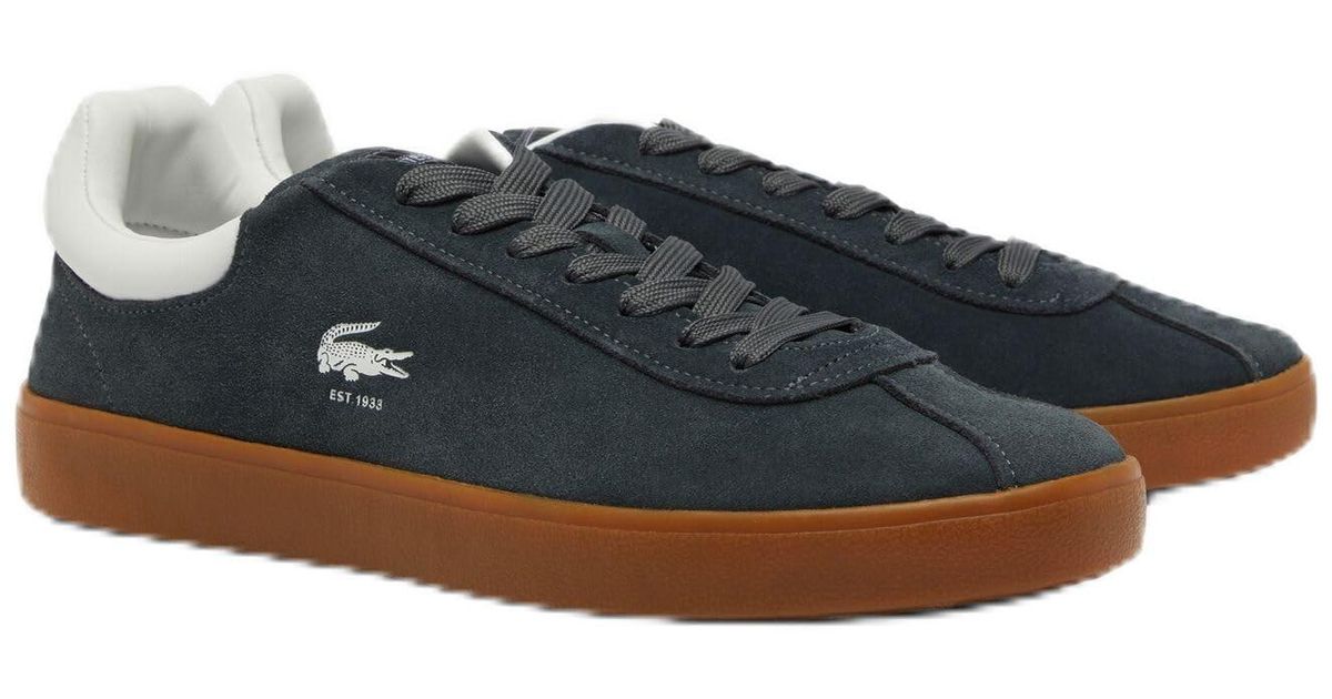 Lacoste Baseshot Sneaker in Blue for Men | Lyst